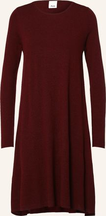 Allude Allude Strickkleid Mit Cashmere rot