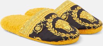 Versace Slippers I Love Baroque aus Baumwolle