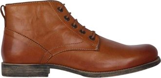 Firetrap Casca Klassisches Aussehen Stiefel f&uuml;r Herren, Leder, Flach (Dunkelbraun)