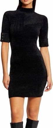 Morgan Robe pull ajust&eacute;e manches courtes Noir L