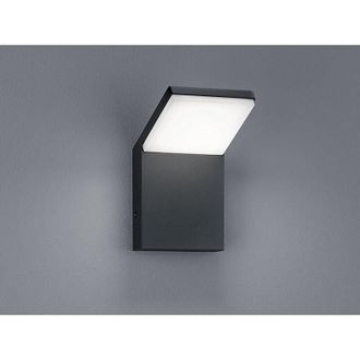 Trio Moderne led Außenwandleuchte pearl Aluminium Anthrazit, Höhe 16cm