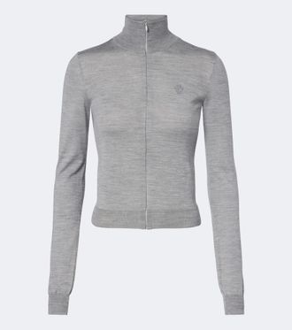 Gucci Pullover aus einem Woll- und Seidengemisch