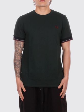 Fred Perry T-Shirt Herren Farbe Gr&uuml;n