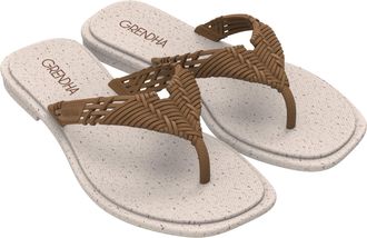 Grendha Damen ECO RAST AD, Off White/BEIGE, 37 EU Schmal