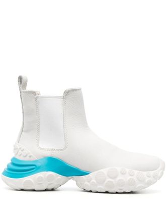 Camper bottines en cuir Mars &agrave; semelle &eacute;paisse - Tons neutres