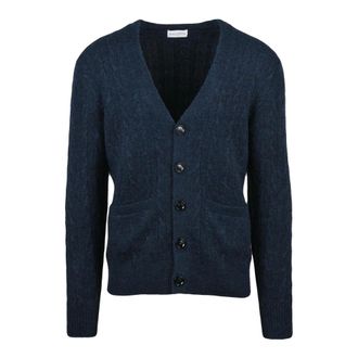 Ballantyne Homme, Pulls, Bleu, Taille: L Cardigan boutonn&eacute;e