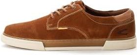 Camel Active Baskets en cuir pour homme, Marron cognac, 44 EU