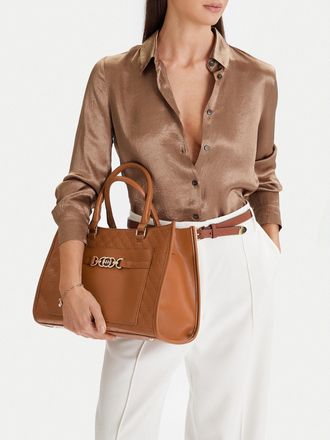 Nine West Handtasche Nine West CEO-LUNA-II-H242045 Braun