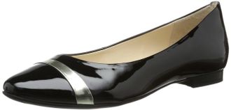 Högl Högl shoe fashion GmbH 7-101014-01010 7-101014-01010 Damen Ballerinas, Mehrfarbig (schwarz/schwarz 101), EU 38 (UK 5)