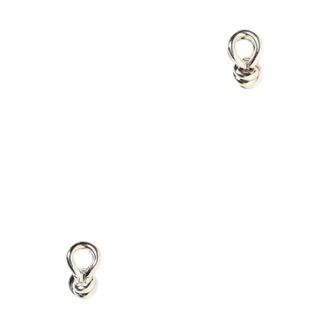 Bottega Veneta Femme, Accessoires, Gris, Taille: ONE Size Knot Earrings
