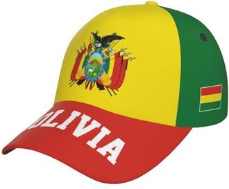 Generic Golf Casquette Drapeau De La Bolivie Visi&egrave;re Cap Lavable Casquette Sportive Casquettes De P&ecirc;che pour Faire De La P&ecirc;che, Adolescent, Voyages