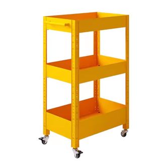 Generic K&uuml;chenwagen, Verstellbarer K&uuml;chenwagen auf R&auml;dern - platzsparender Allzweckwagen f&uuml;r die Aufbewahrung in K&uuml;che, Bad und Wohnzimmer