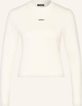 Jacquemus Jacquemus Longsleeve Le Tshirt Gros Grain beige