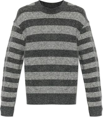 Officine G&eacute;n&eacute;rale Homme, Pulls, Gris, Taille: L Randy Sweater