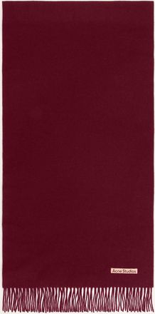 Acne Studios Schal rot