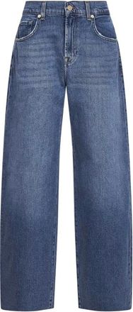 7 For All Mankind Femme, Jeans, Bleu, Taille: W26 Bonnie Curvilinear