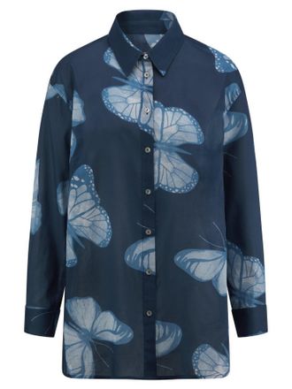 Emilia Lay Long-Bluse Emilia Lay blau