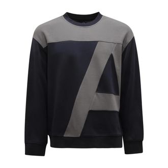 Armani Felpa Exchange Sweatshirt - - Sweatshirts & Hoodies - Herren - Blau - L