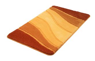 Meusch 2322539549 Badteppich Ocean, 80 x 150 cm, safran