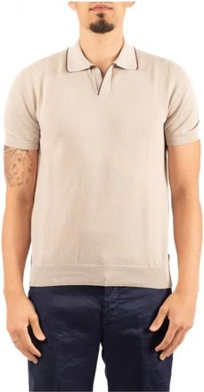 Gran Sasso Homme, Tops, Beige, Taille: XL Polo &Eacute;l&eacute;gant