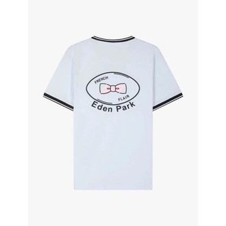 Eden Park T-Shirt bleu en coton