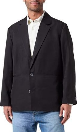 Jack & Jones Blazer décontracté Jprcarter Veste de Costume, Onyx Noir-Coupe : détendue, 46 Homme