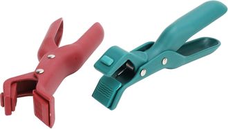 Brrnoo Rutschfester Tellerhalter, 2 St&uuml;ck, ergonomischer Griff, Geschirrhalter f&uuml;r T&ouml;pfe, Sch&uuml;sseln, Teller, K&uuml;chenhelfer