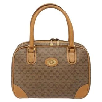 Gucci Pre-owned Cuir sacs-main - Femme - Pre-owned - Beige - Taille: ONE Size