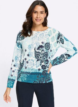 Witt Strickpullover Feinstrick-Pullover Langarm Feinstrick