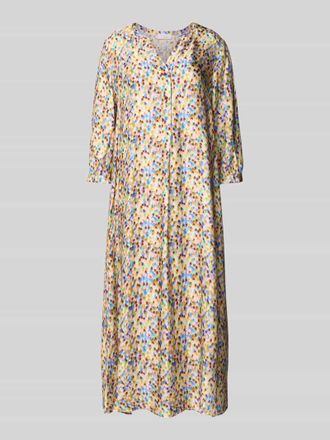 Rich & Royal Midikleid mit V-Ausschnitt