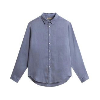 Woolrich Homme, Chemises, Gris, Taille: 2XL Casual Shirt