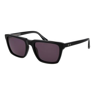 Web Schwarze Acetat-Sonnenbrille