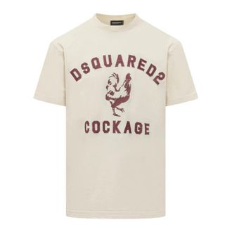 Dsquared2 Cool Fit Tee - - Tops - Herren - Wei&szlig; - M