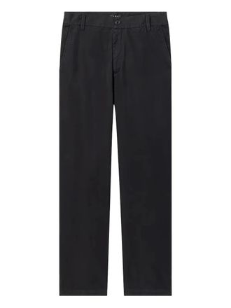 A.P.C. pantalon droit à boutonnière - Noir
