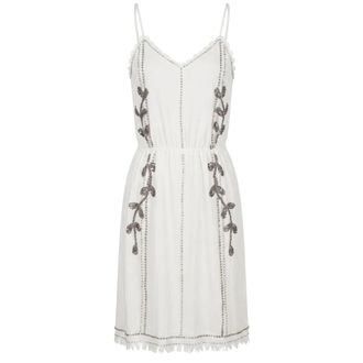 Trussardi Besticktes kurzes Kleid - - Dresses - Damen - Wei&szlig; - S