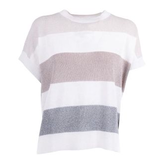 PESERICO Femme, Pulls, Multicolore, Taille: 40 FR Maglia