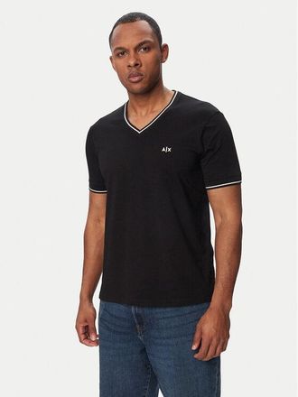 A|X Armani Exchange T-Shirt XM002512 AF10358 UC001 Schwarz Regular Fit