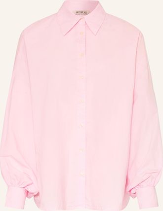 SoSUE Sosue Oversized-Hemdbluse Antonia rosa