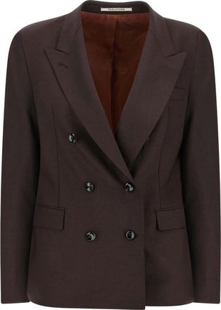 Tagliatore Femme, Vestes, Brun, Taille: 44 FR Blazer crois&eacute; Parigi