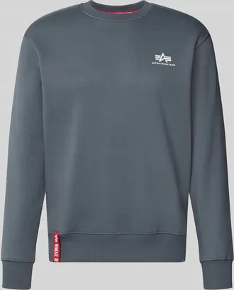 Alpha Industries Sweatshirt mit Label-Details