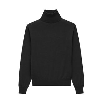 Saint Laurent Herren, Strickwaren, Schwarzk, MGr&ouml;&szlig;e