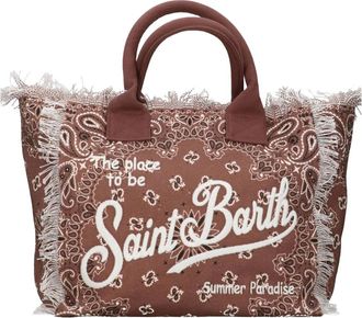 MC2 Saint Barth Femme, Sacs, Brun, Taille: ONE Size Colette Hand Bag With Strap