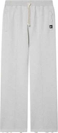 Golden Goose unisex, Pantalons, Gris, Taille: 38 FR Star Pantalons de surv&ecirc;tement