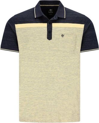 Hajo Poloshirt Poloshirt in Popcorn-Struktur allover