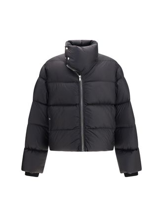 Rick Owens Mens Down Flight Jacket Black Nylon; Padding: Padded &