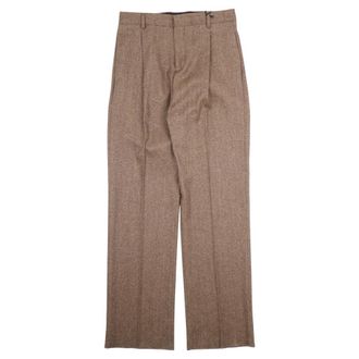 Saulina Milano Wide Hosen - - Trousers - Damen - Beige - L