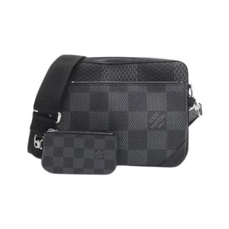 Louis Vuitton Pre-owned Damier Graphite 3D Trio Messenger Schultertasche - - Pre-owned - Damen - Schwarzk - ONE SIZE