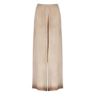 Avant Toi Seiden Palazzo Hose - - Trousers - Damen - Braun - M