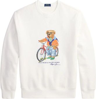 Polo Ralph Lauren Homme, Sweatshirts et sweats &agrave; capuche, Blanc, Taille: L Sweater