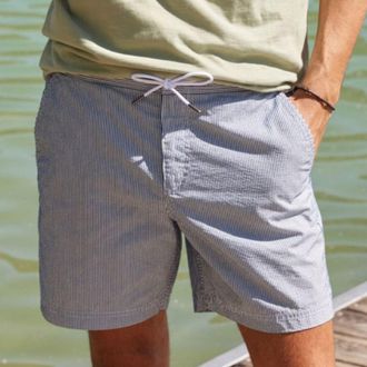 Bexley Brentan - Maillot de bain homme ray&eacute; bleu marine